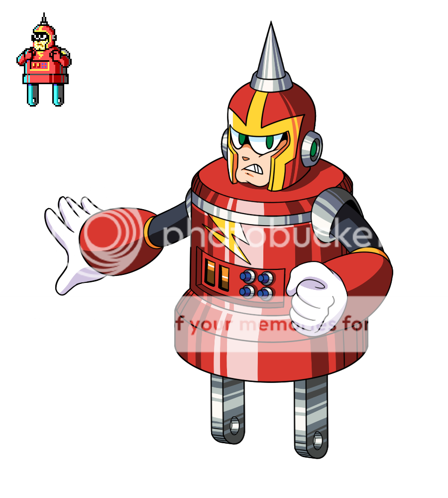 Mega Man fangame in Dos style (?!)